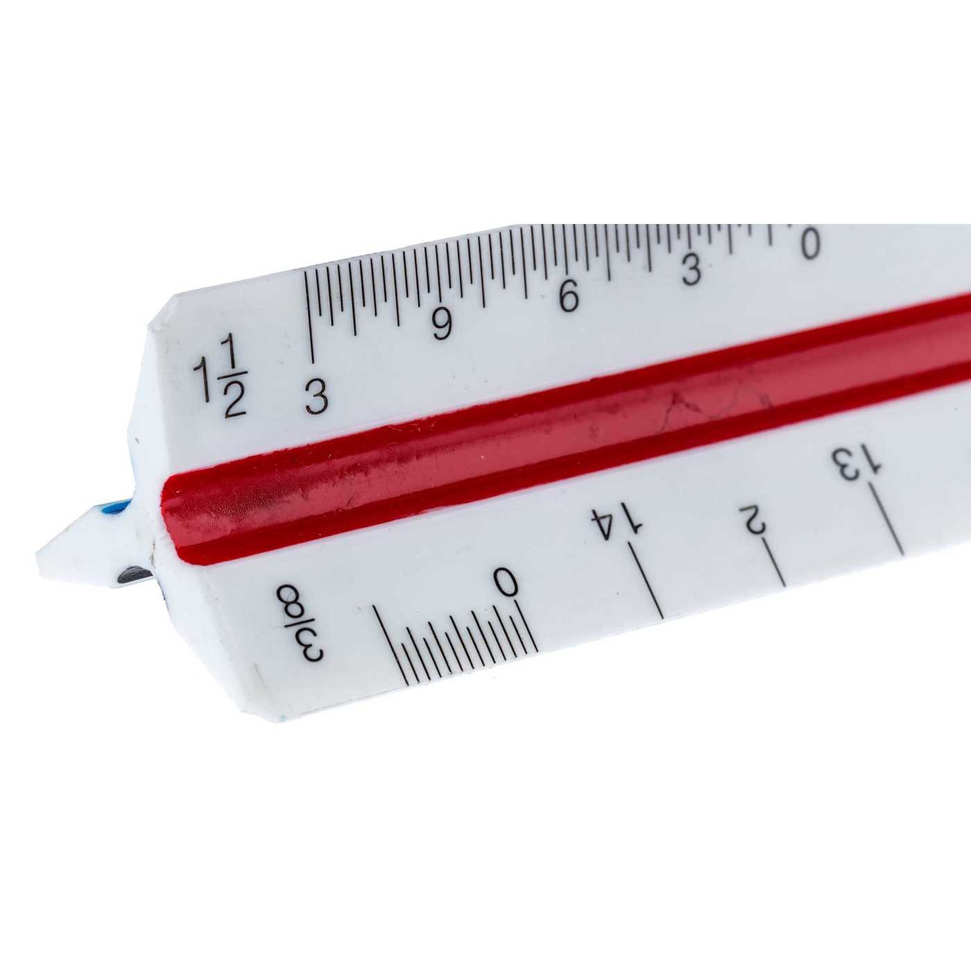 Notions Sewing Sewing & Fiber 3 old rulers one triangular scale ruler ...